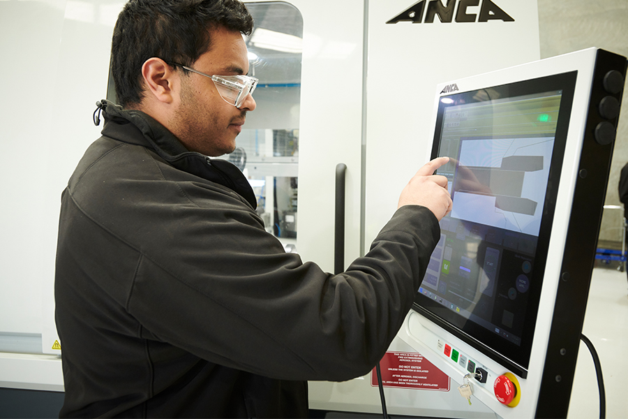 CPX Linear CNC Blank Grinder | High-Precision Tool Blank Preparation ...