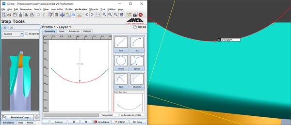 CIM3D CNC Tool Grinding Simulation | ANCA's Advanced 3D Verification ...